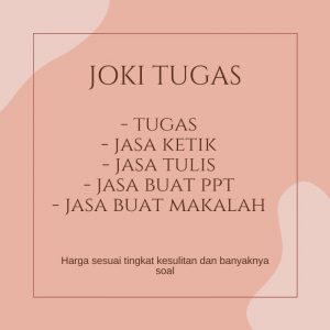 Tren Joki Tugas - Jurnal Islam